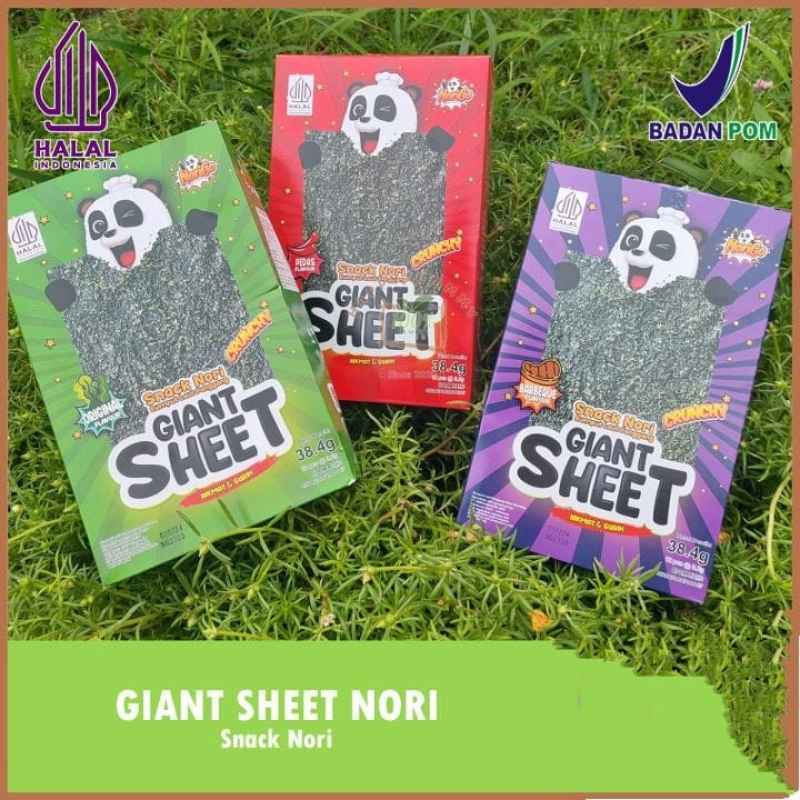 Jual nori go giant sheet rumput laut enak dan murah norigo di Seller Tk ...