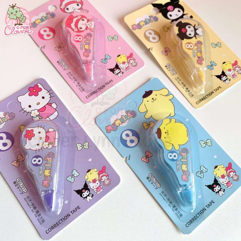 Jual CORRECTION TAPE CUTE CHARACTER tipex tip-ex tip ex stationary alat ...