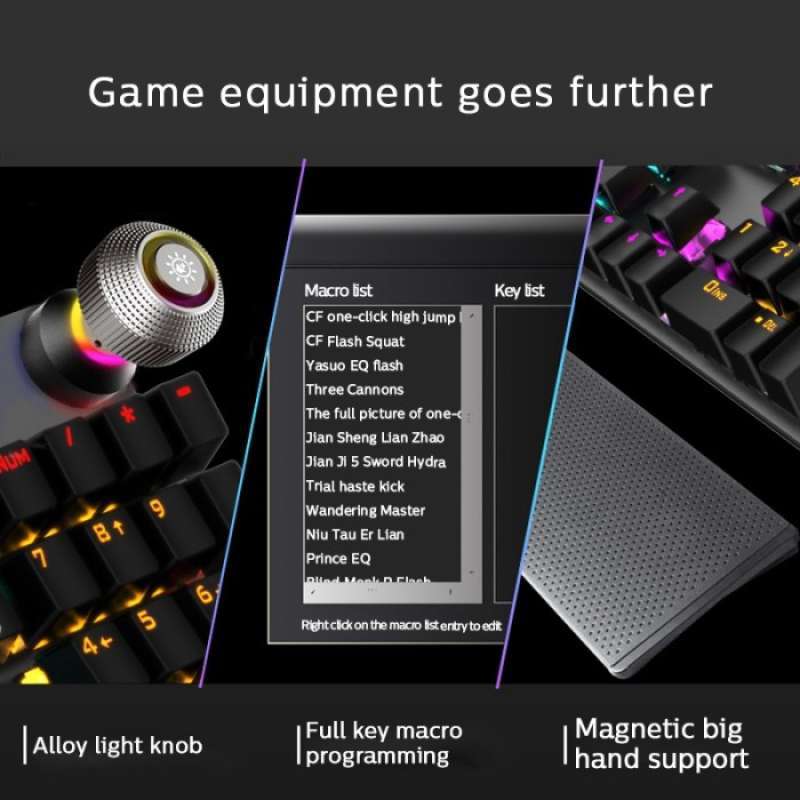 Promo Keyboard Gaming Mechanical Multimedia Altec Lansing Algk-8614 ...