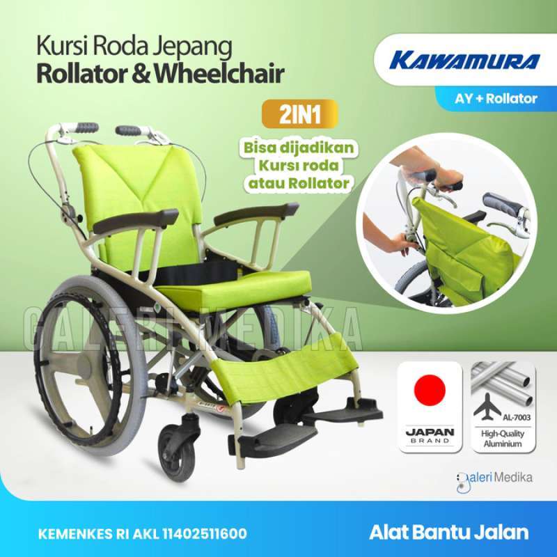 Rollator Wheelchair Lengkap Harga Terbaru Juni 2024 | Blibli