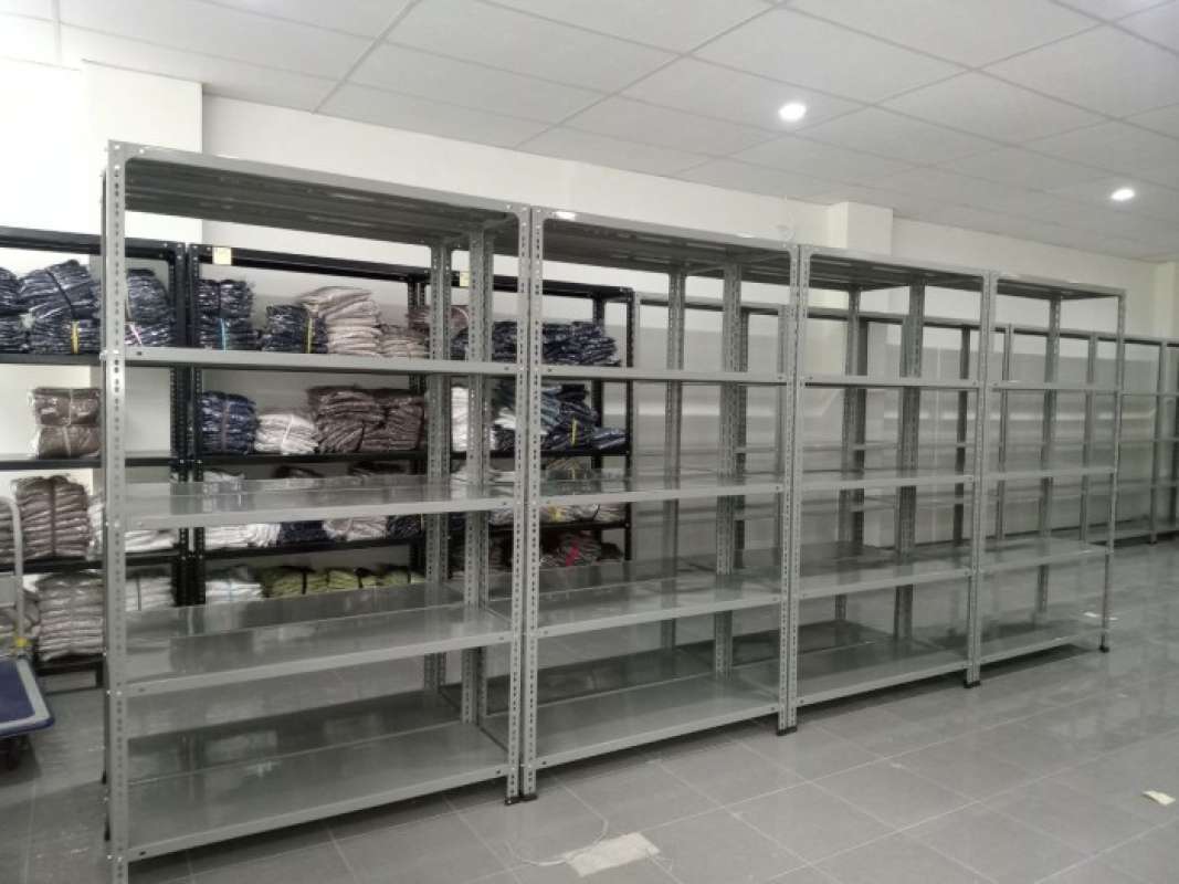 Promo Rak besi siku 5 susun 120 cm x 40 cm x 200 cm Diskon 33% di ...