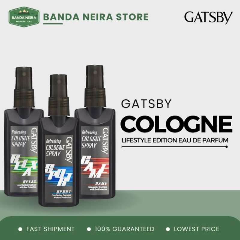 Jual Gatsby Refreshing Cologne Spray Game / Sport / Relax - Relax Di ...