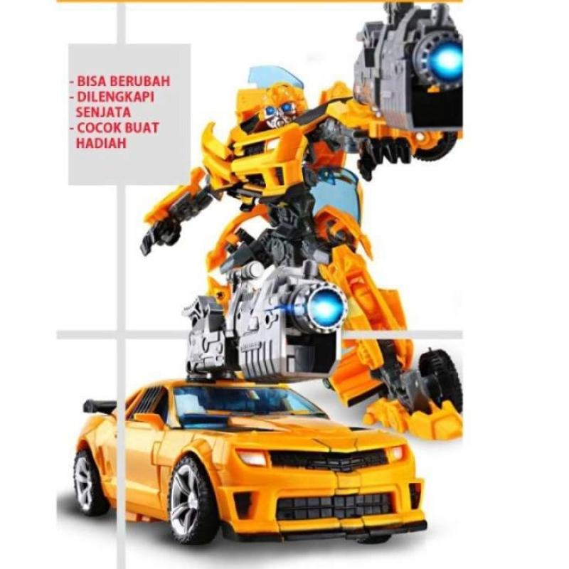 Promo Mainan Edukasi Anak Robot Transformer Optimus Primer & Bumble Bee ...