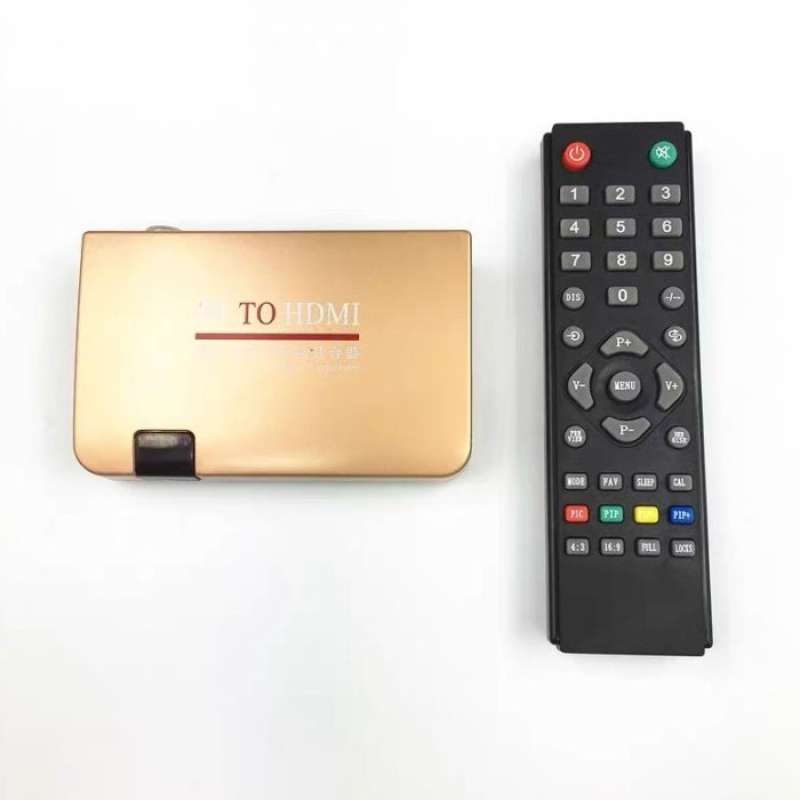 Promo Tv Tuner Converter Rf To Hdmi Analog To Digital Tv Receiver ...