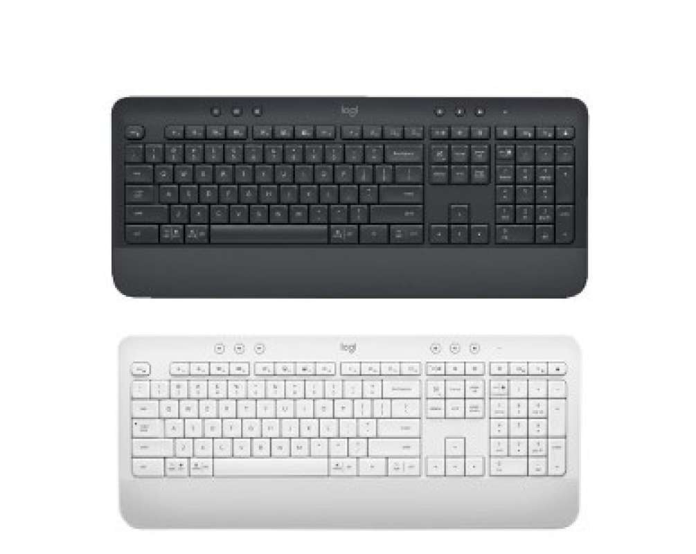 Promo Logitech K 650 Signature Keyboard K650 Wireless Bluetooth Comfort ...
