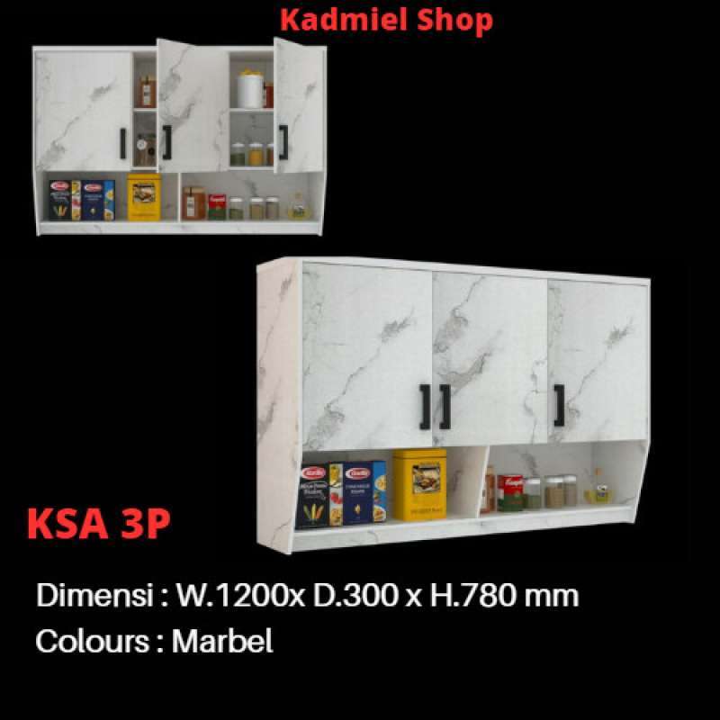 Promo Kitchen Set Minimalis Atas Bstylish Lemari Dan Rak Gantung ...