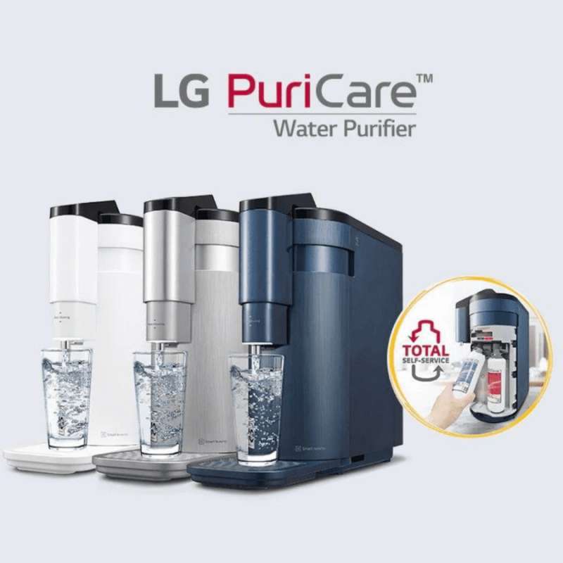 Jual Lg Puricare Tankless Water Purifier Self-service 4-stage Hot Cold ...