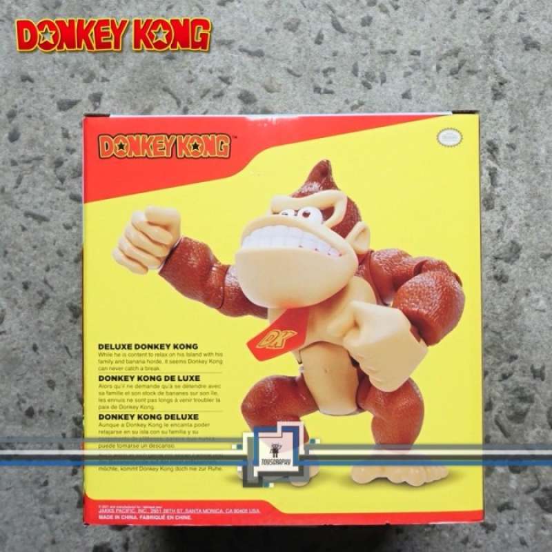 Jual Jakks Pacific Deluxe Donkey Kong Action Figure Artikulasi Nintendo ...