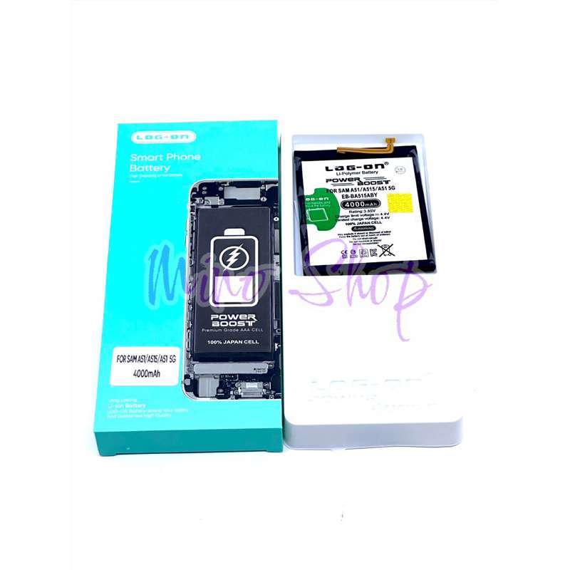 Jual Baterai Log On Samsung A51 / A515 / A51 5g / A51f / Eb-ba515aby ...