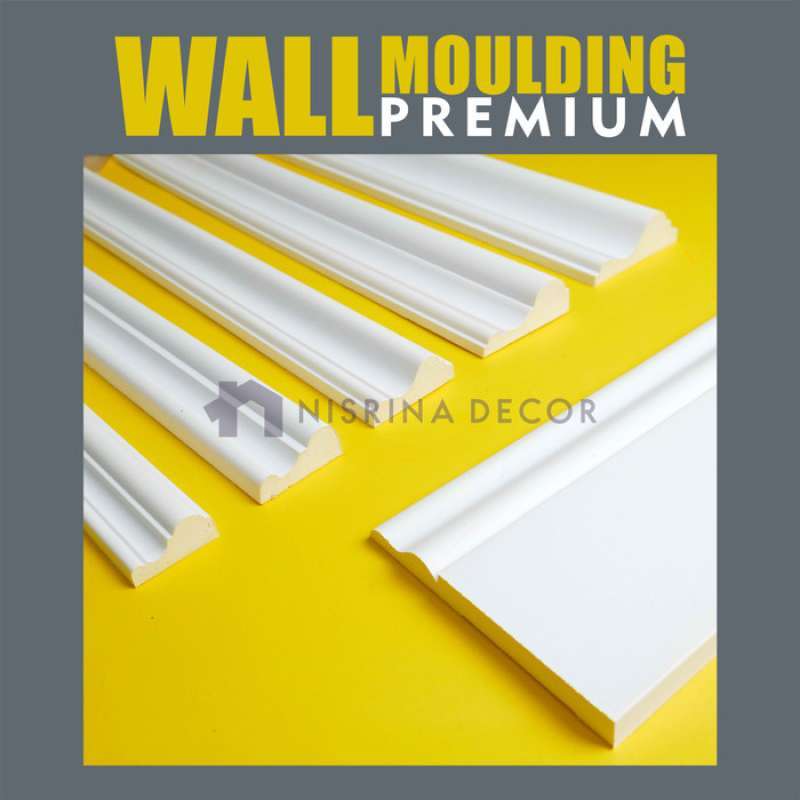Promo Wall Moulding Premium / List Dinding / List Profil / Wainscoting ...