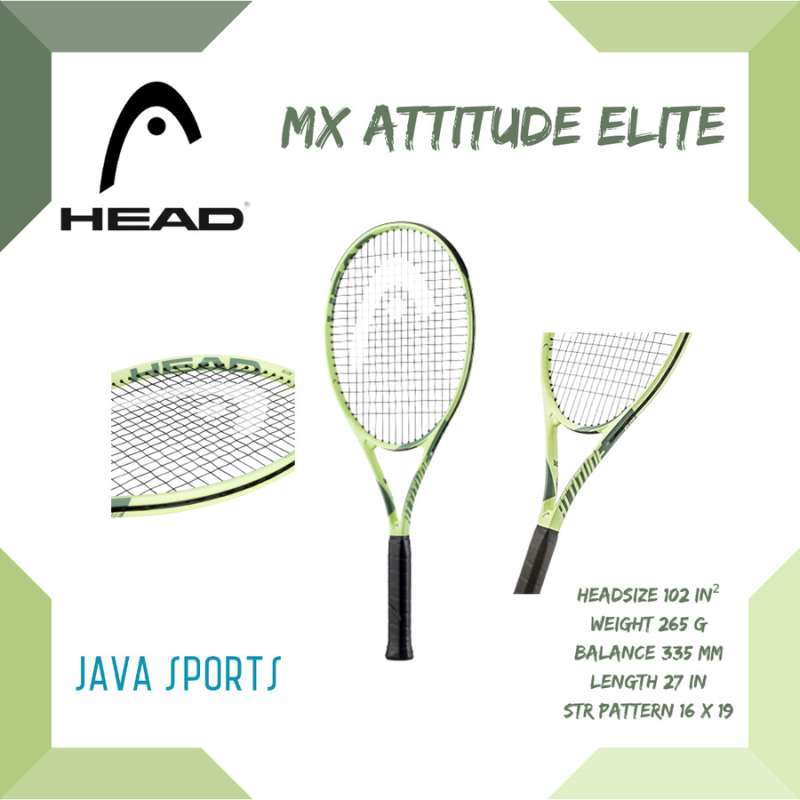 Promo Raket Tenis Head Mx Attitude Elite Lime Original Tennis Racket ...