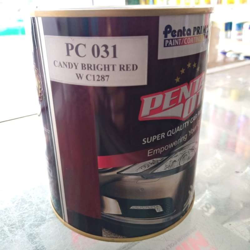 Jual Cat PU Penta Oto PC 031 Candy Bright Red 1 kg /liter di Seller Premier Market ID ...