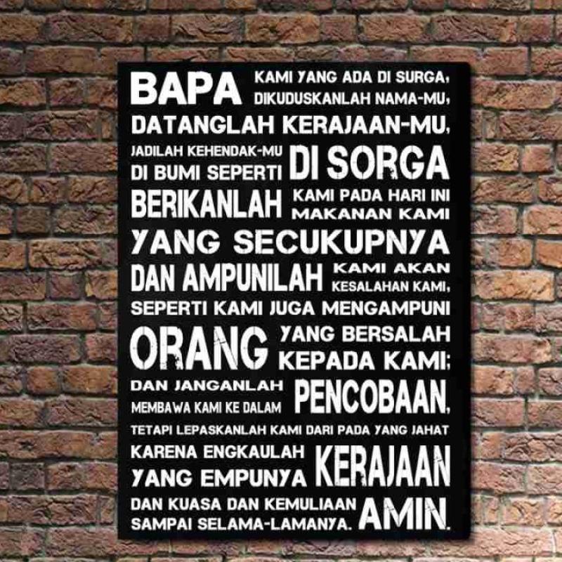 Promo Dekorasi Dinding Poster Rohani Kristen / Dekorasi Rumah /poster ...