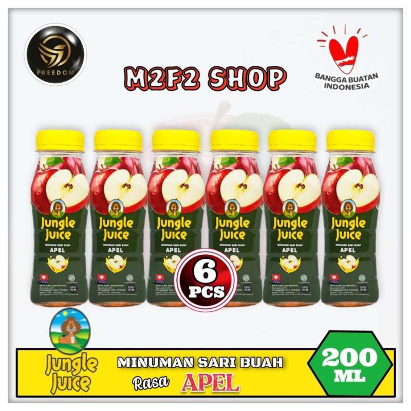 Promo Diamond Jungle Juice Apple | Jus Apel Botol Pet - 200 Ml (kemasan 6 Pcs) Diskon 16% Di ...