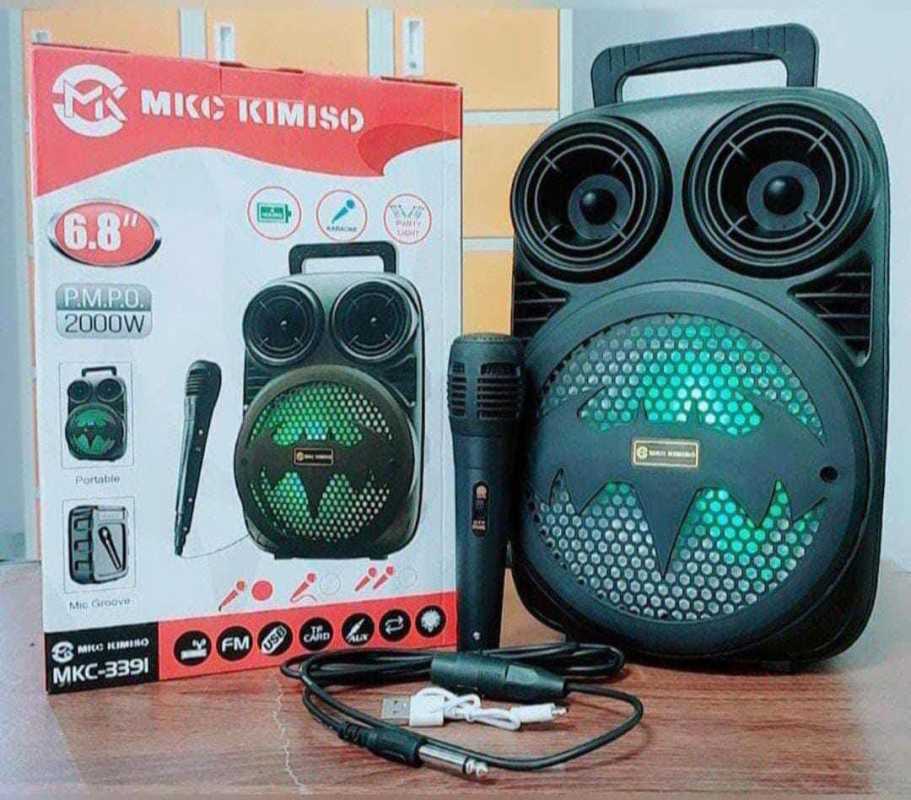 Jual Speaker Bluetooth Portable 6,5 Inchi Kimiso 3391 Series Batman Di ...