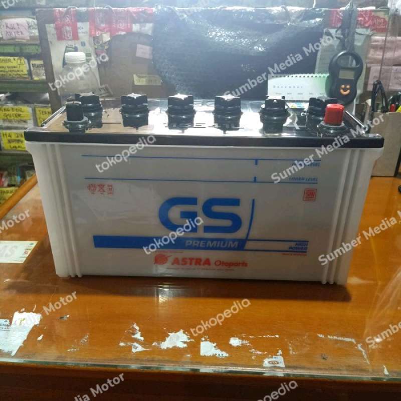 Jual Aki Accu Basah Mobil Gs Premium Astra 115e41l 12v-110ah Original Di Seller Majulancar Shop ...