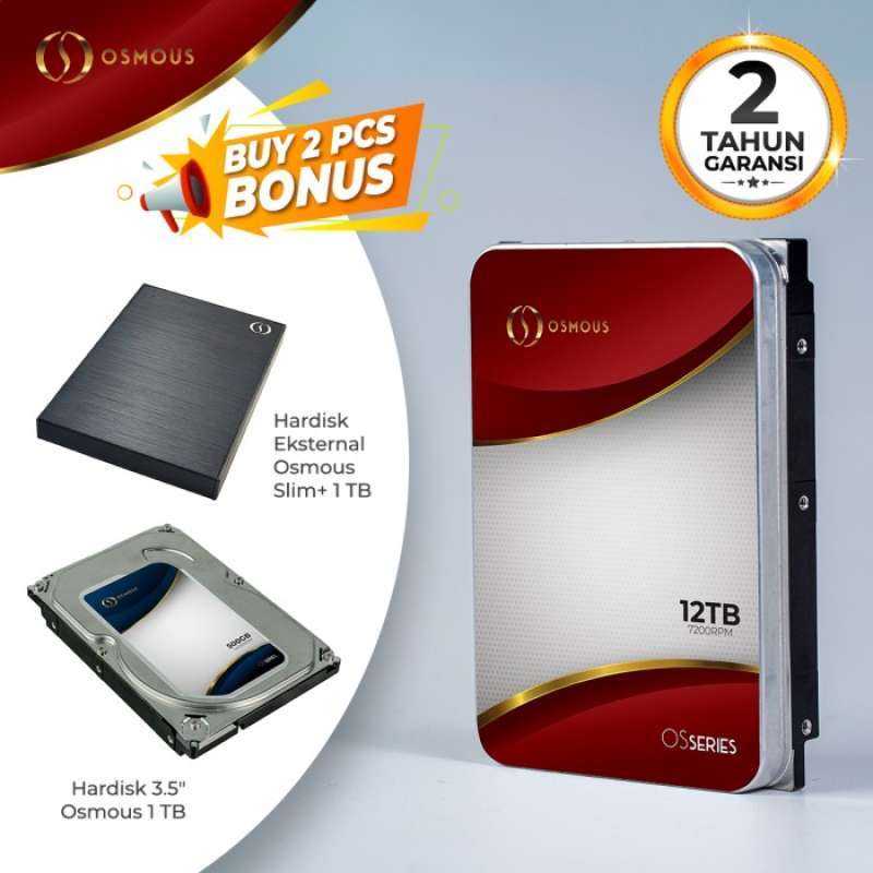 Jual Terbaru Hardisk Hdd 12tb Osmous Red Internal Sata 3,5 7200rpm Baru - Hddpc 1tb Di Seller ...