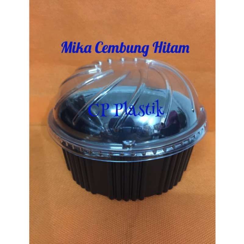Promo Mika Cembung Hitam | Mika Dome Hitam (isi +/- 50 pcs) Diskon 33% ...