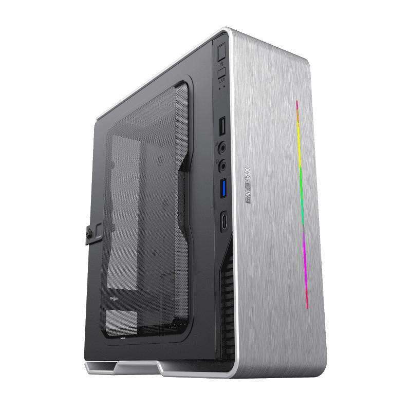 Jual Gamemax Violon Mini-ITX Black White | Casing Mini ITX | CPU PC ...