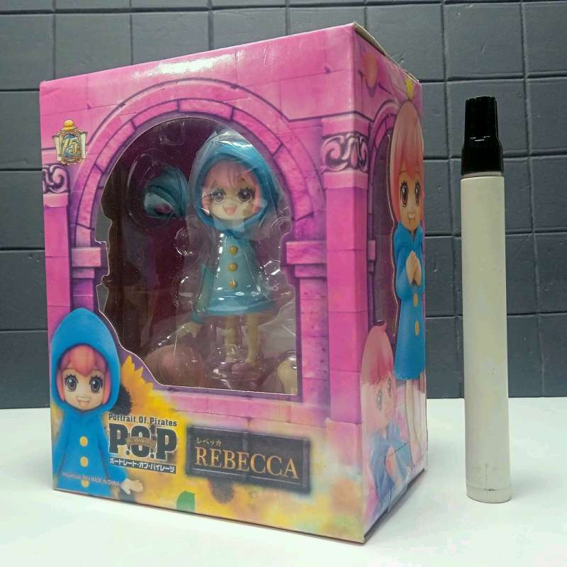 Jual mainan statue figure Pop rebecca kid portrait of pirates one piece ...