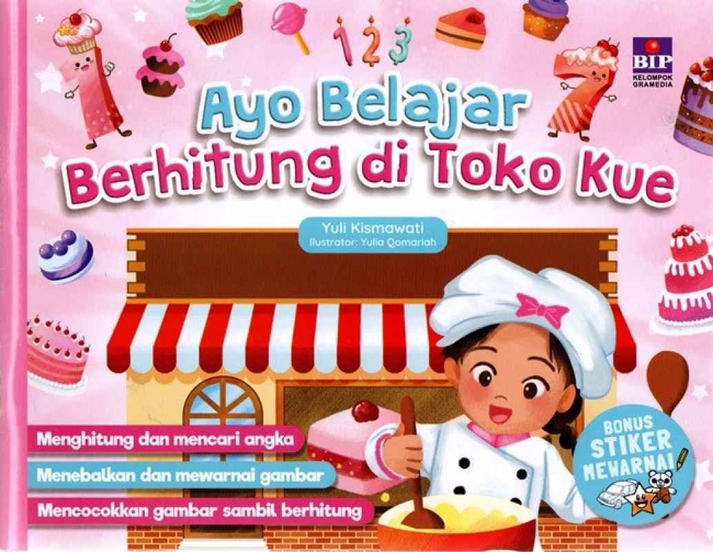 Promo Buku Ayo Belajar Berhitung Di Toko Kue By Yuli Kismawati Diskon ...