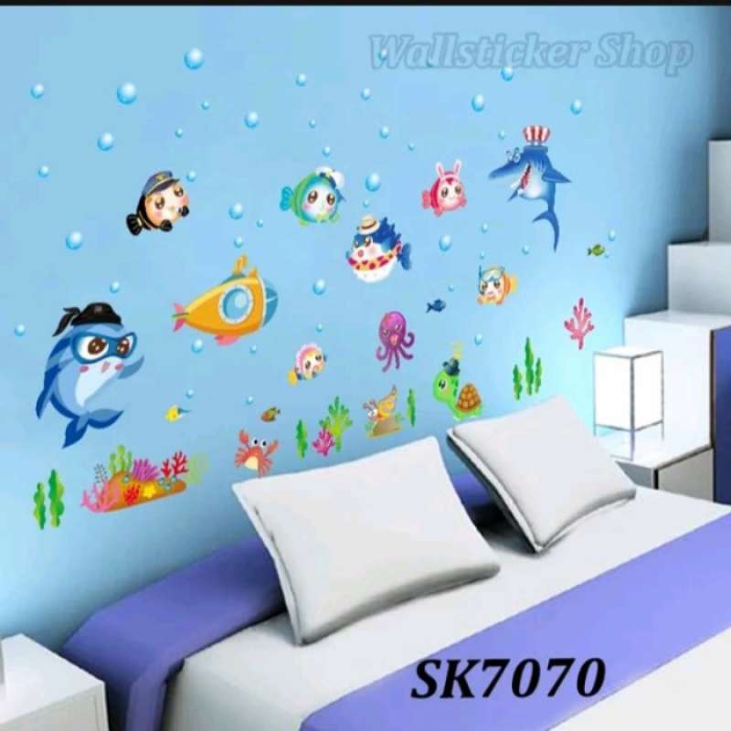 Promo Wallpaper Dinding Kamar Mandi Anti Air Sticker Dinding Toilet ...