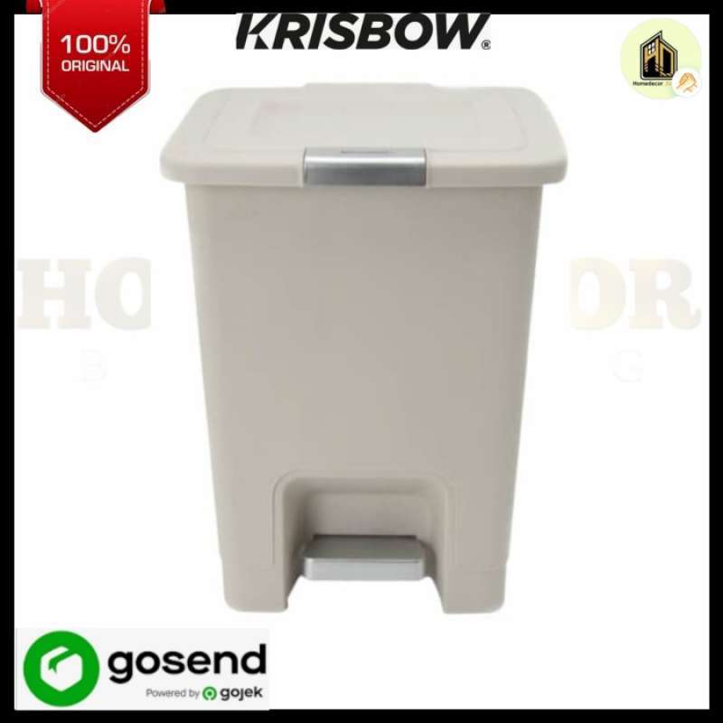 Promo Krisbow 6 Ltr Tempat Sampah Plastik - Putih / pedal bin / tong ... Promo Krisbow 6 Ltr Tempat Sampah Plastik - Putih / pedal bin / tong ...