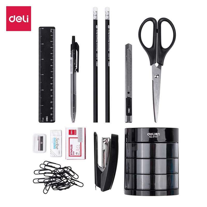 Jual Deli Office Stationery / Set Alat Tulis Kantor ATK Lengkap E38253 ...