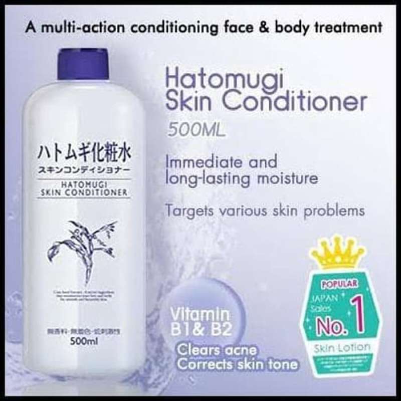 Promo Hatomugi Skin Conditioner 500ml Made In Japan | Toner Wajah ...