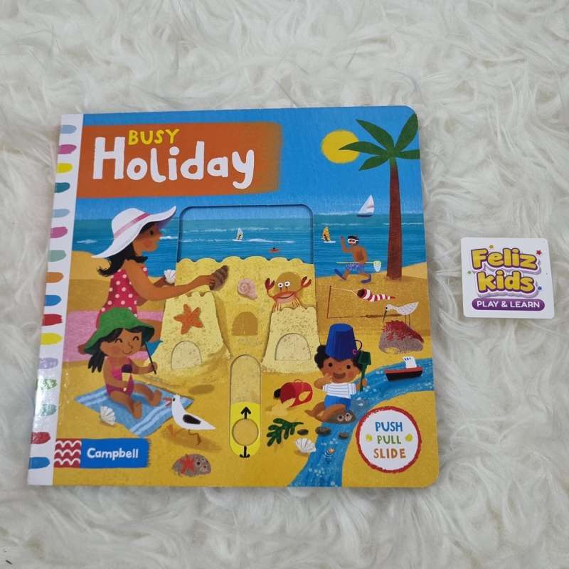 Jual Buku my Busy Book Campbell Sliders Pull and Push Board Books Buku ...