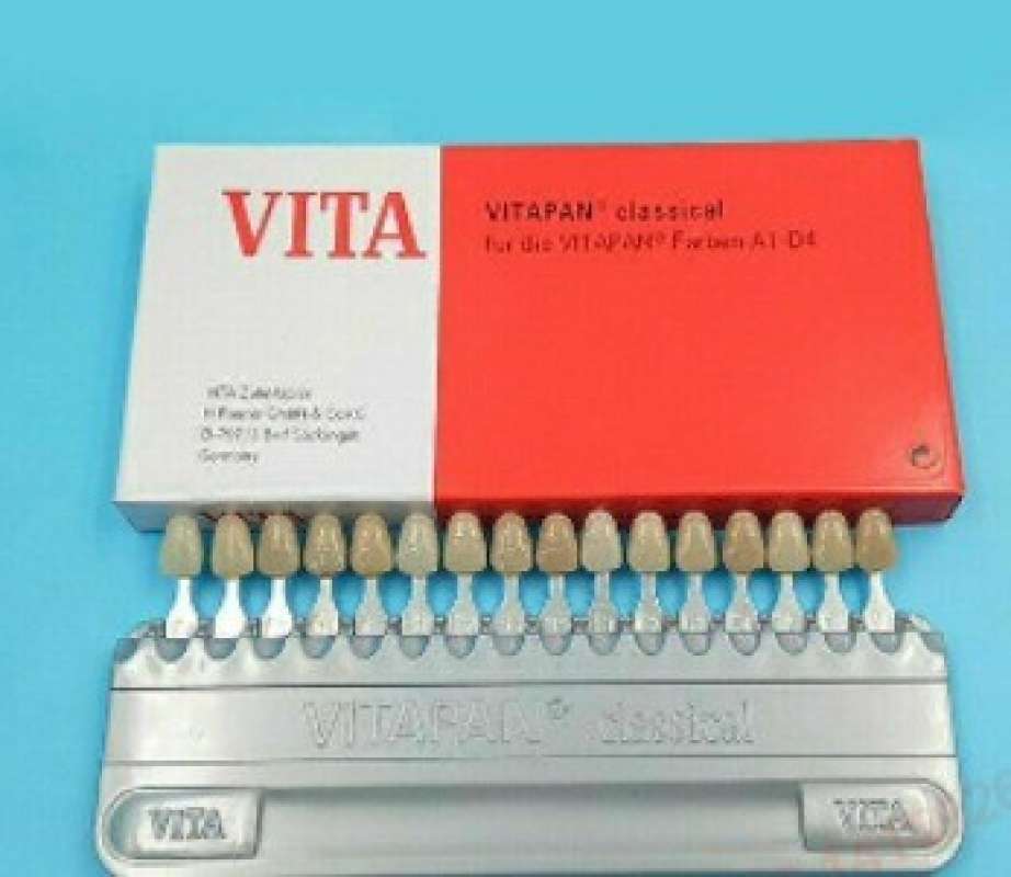Promo Dental Shade Guide Vitapan /acuan Panduan Warna Gigi Diskon 33% ...