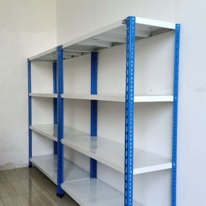 Promo Rak Besi Siku Serbaguna 4 Susun Tiang 200 Diketok Jadi T150 ...