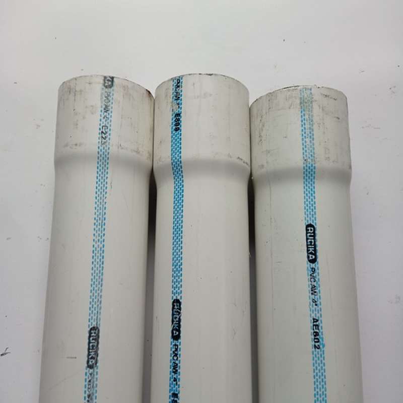 Jual 4 Inch / Rucika Wavin Aw Lis Biru Pipa Pralon Paralon Pvc Per ...