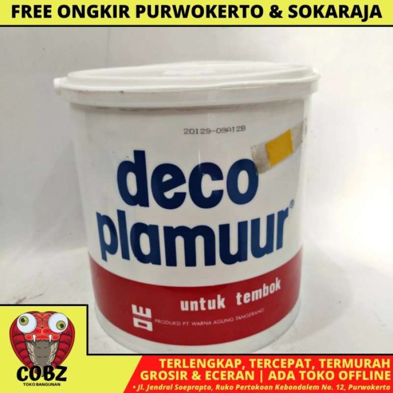 Jual DECOLITH DECOPLAMUR PLAMUR 5 KG PER GALON di Seller COBZ Indonesia ...