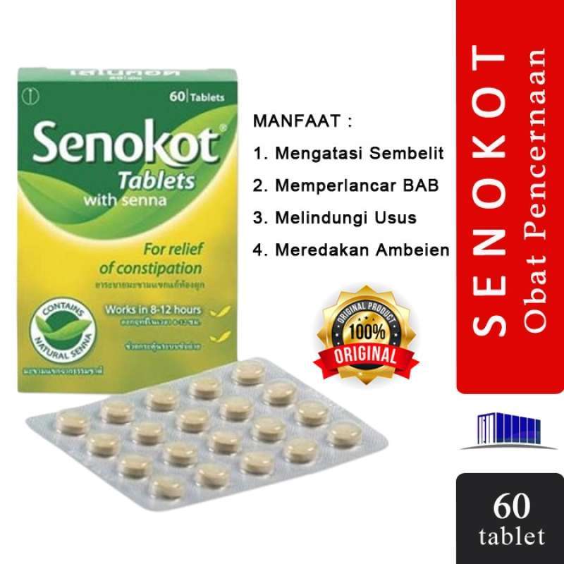 Promo Senokot With Senna Isi 60 Tablet - Diskon 33% Di Seller Himama ...