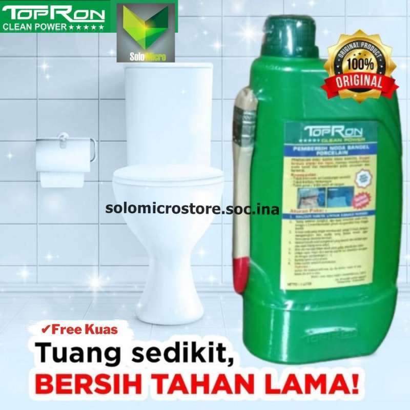 Jual Topron Porselin Toppron Pembersih Kerak Keramik Kamar Mandi Toilet ...