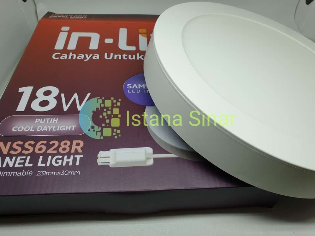 Jual INLITE Downlight LED OB IN-LITE PANEL Led Outbow 6 WT 12 WT 18 WT ...