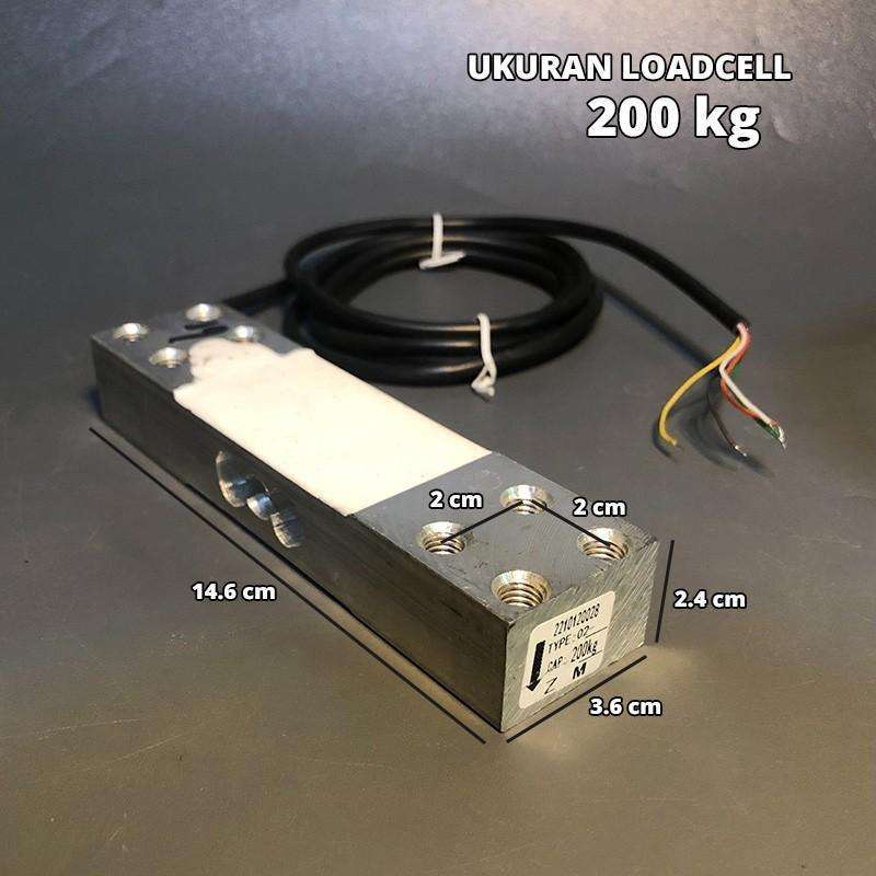 Jual Sensor Timbangan Digital Load Cell Loadcell 200kg Di Seller Imtech ...