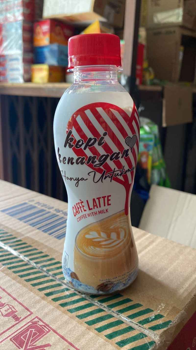 Jual Kopi Kenangan Coffe Latte dan Black Aren 200ml 1 dus isi 24 botol ...