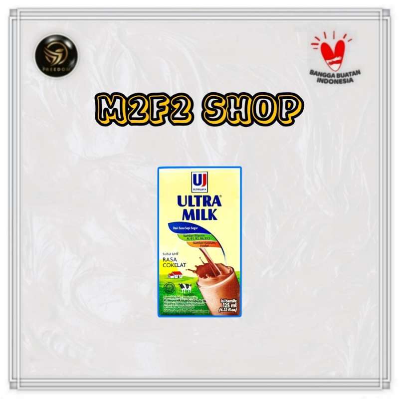 Promo Susu Ultra Milk Rasa Cokelat Kotak UHT | Coklat | Chocolate - 125 ...