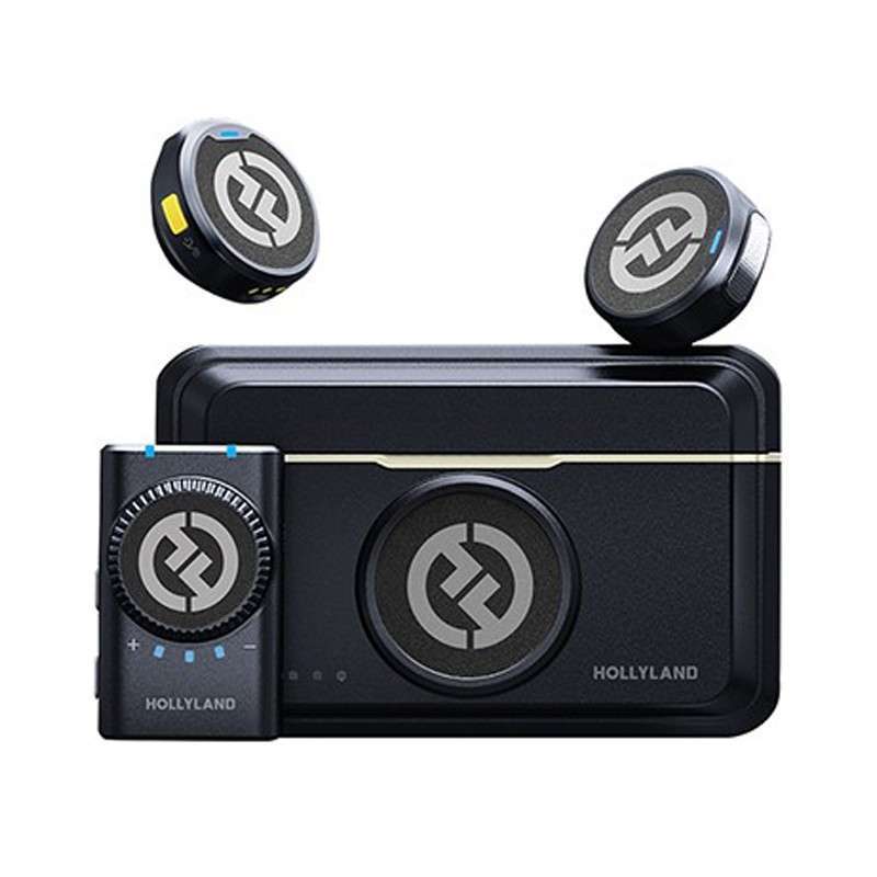 Promo Hollyland Lark M2 Camera Duo Wireless Lavalier Microphone M2 Mic ...
