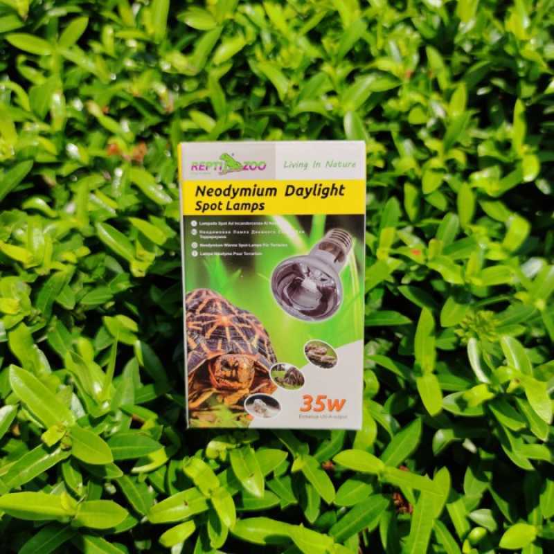 Promo REPTIZOO Neodymium Daylight Spot Lamps 35 Watt, Lampu UVA ...