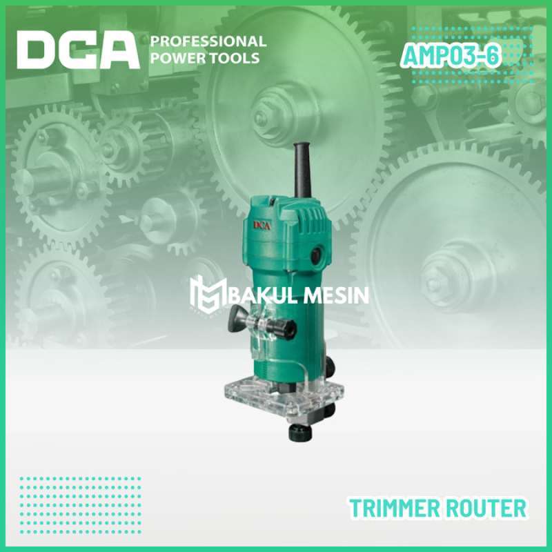 Promo Mesin Profil Kayu Trimmer Router Amp03-6 Dca Amp 03-6 Diskon 9% ...