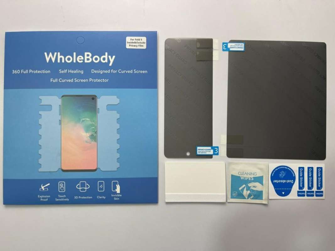 Promo Screen Protector Z Fold 5 Hydrogel Whole Body Privacy Inside ...