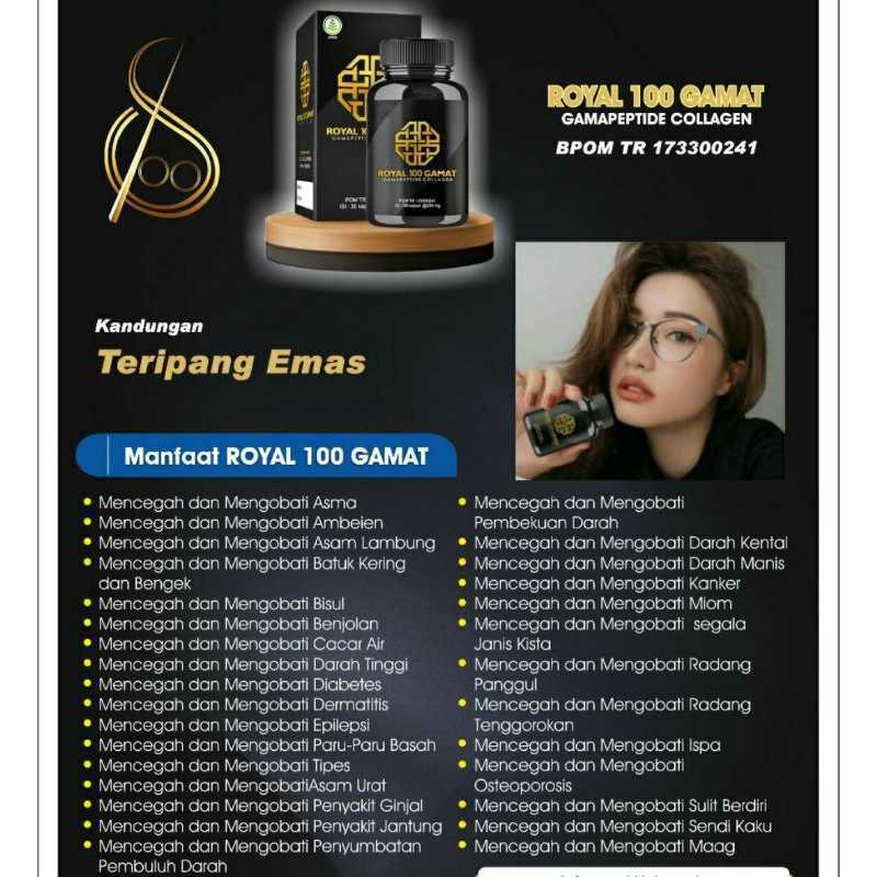 Jual Ready Gamat Emas,royal 100 Gamat, Teripang Emas & Gamapeptide ...