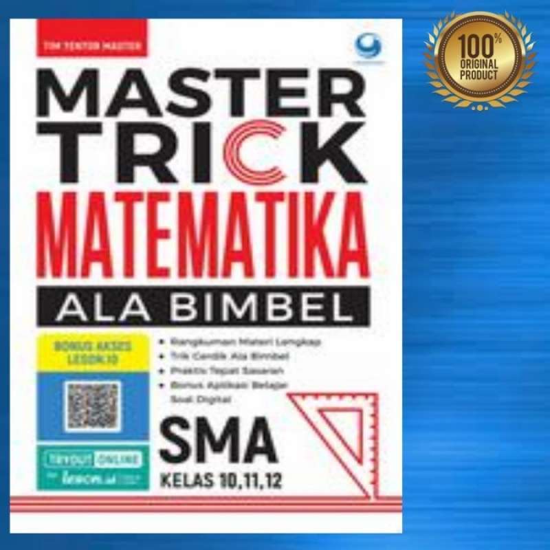 Promo Buku Master Trick Matematika Ala Bimbel Untuk SMA / Original ...