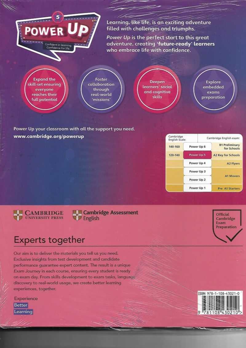 Promo Cambridge English : Power Up Activity Book 5 With Online ...