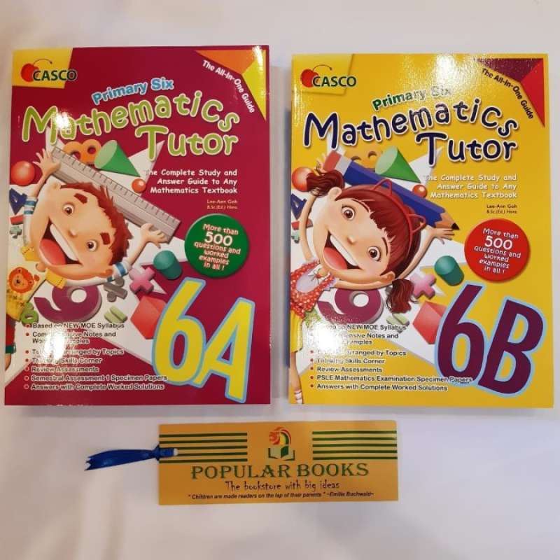 Promo Primary 6 Mathematics Tutor Set ( A & B ) Diskon 23% Di Seller ...