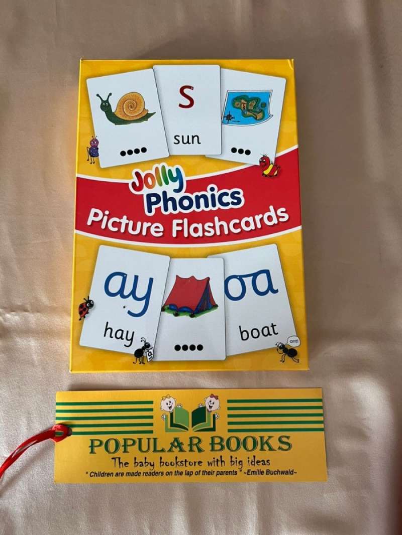 Promo Jolly Phonics Picture Flashcards Precursive Diskon 23% Di Seller ...