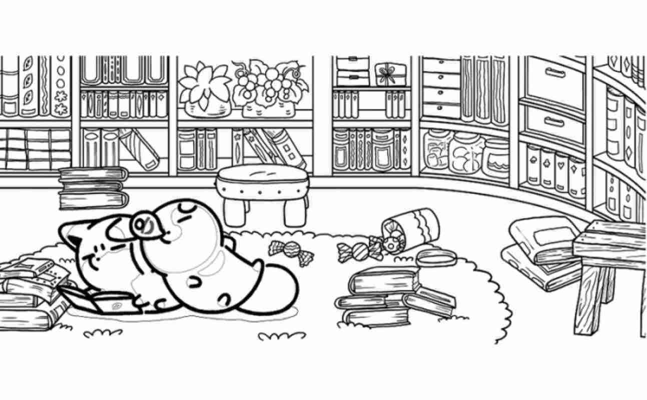 Promo Tanuki And Kitsune 2 Coloring Book Buku Mewarnai Jepang Diskon 24 ...